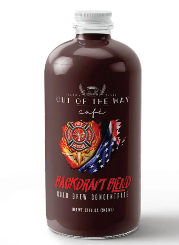 Backdraft Cold Brew Concentrate – Out Of The Way Coffee